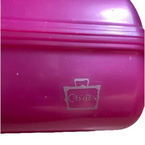 Vintage 80-90s Pink Caboodles Makeup Case With Mirror | Retro Cosmetic ...