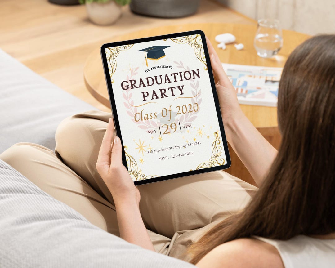 Editable Printable Graduation Party Planner, Instant Download ...