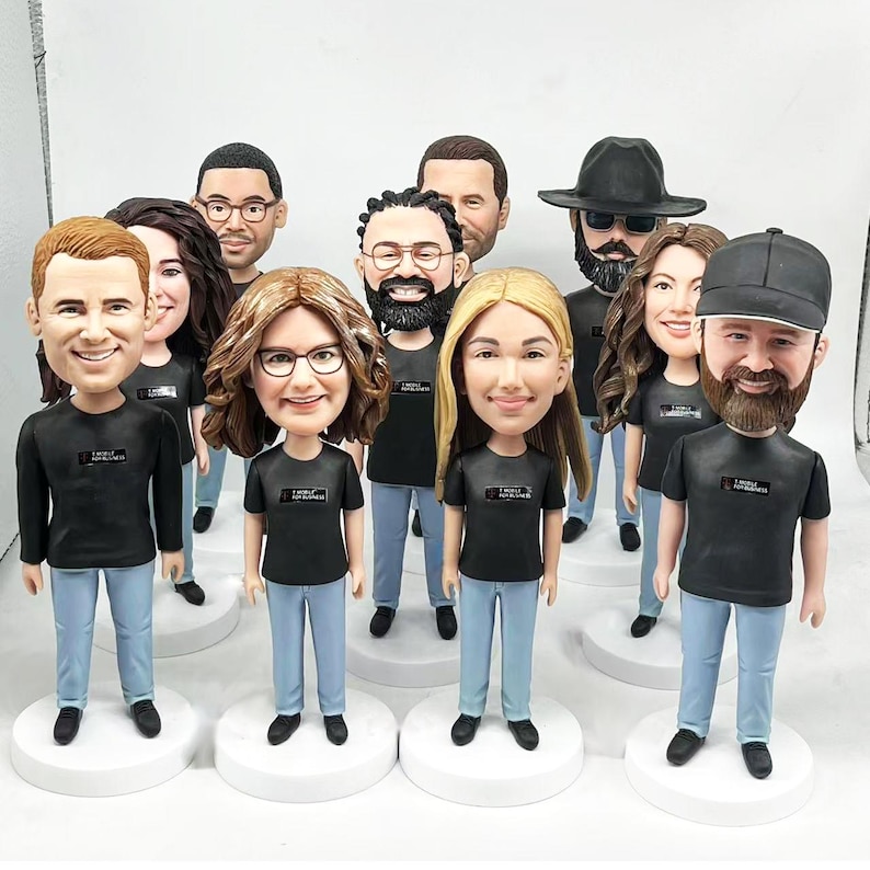 Personalized Construction Worker Bobblehead: Custom 3D Figurine - Etsy