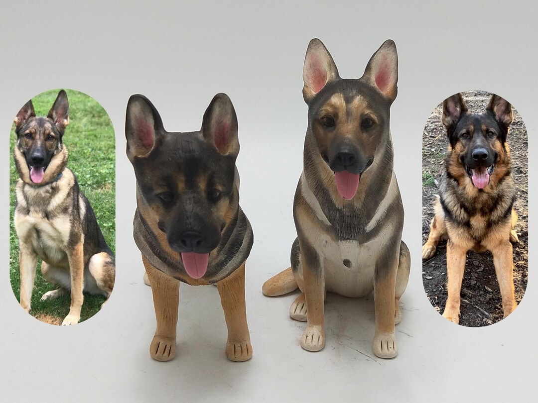 Personalized Border Collie Sculpture: Custom Dog Cake Topper, Pet ...