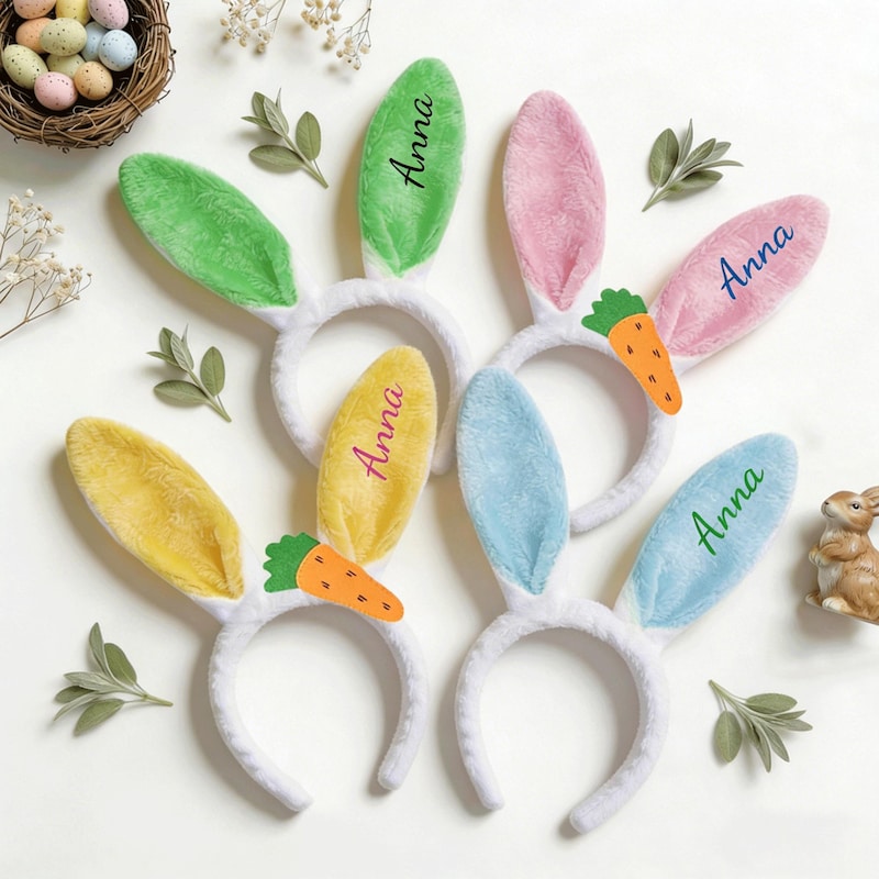 Bunny Ears Headband - Etsy