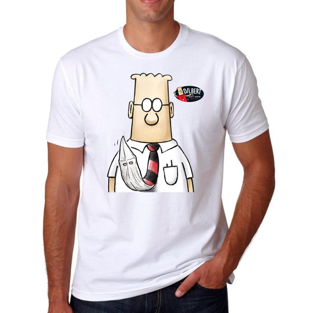 Dilbert Comic Strip T-shirt - Funny Office Humor Tee for Man | Dogbert ...