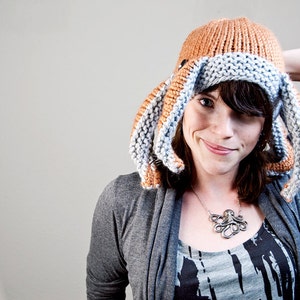KNITTING PATTERN - Knit Octopus Hat - Etsy