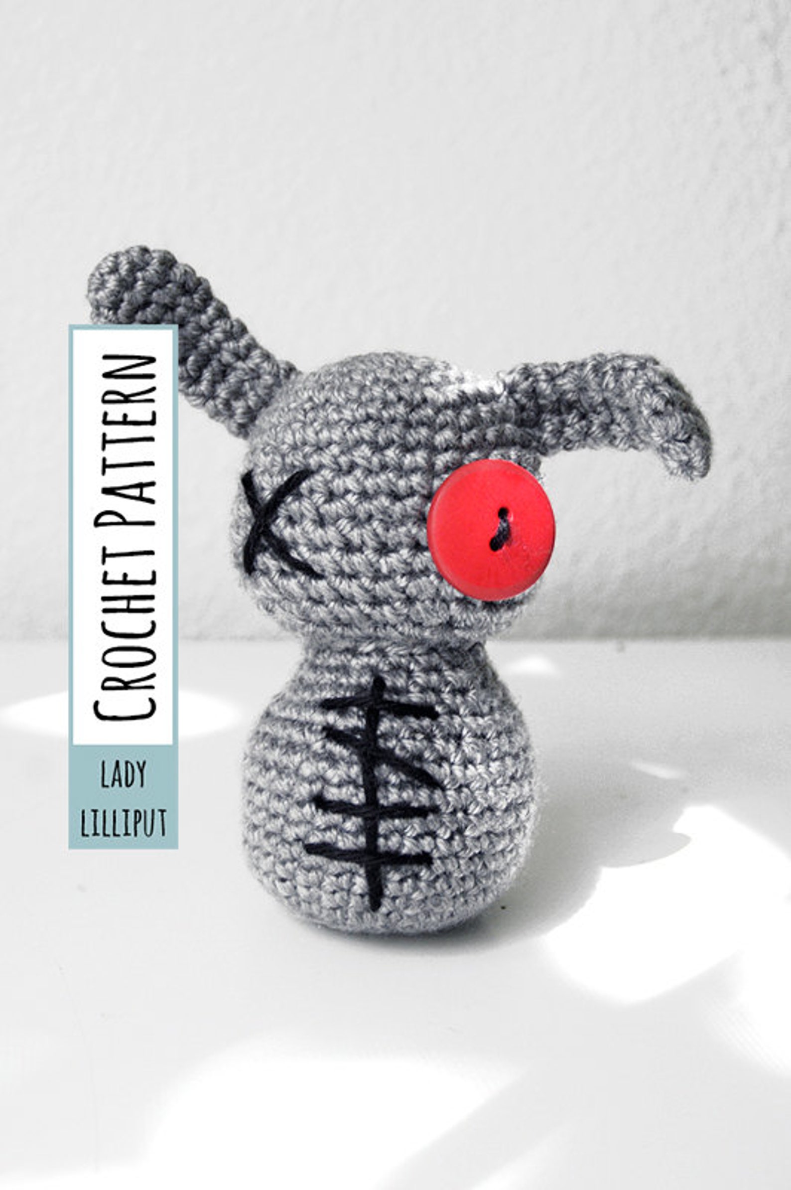 PATTERN Crochet Zombie Bunny Amigurumi - Etsy