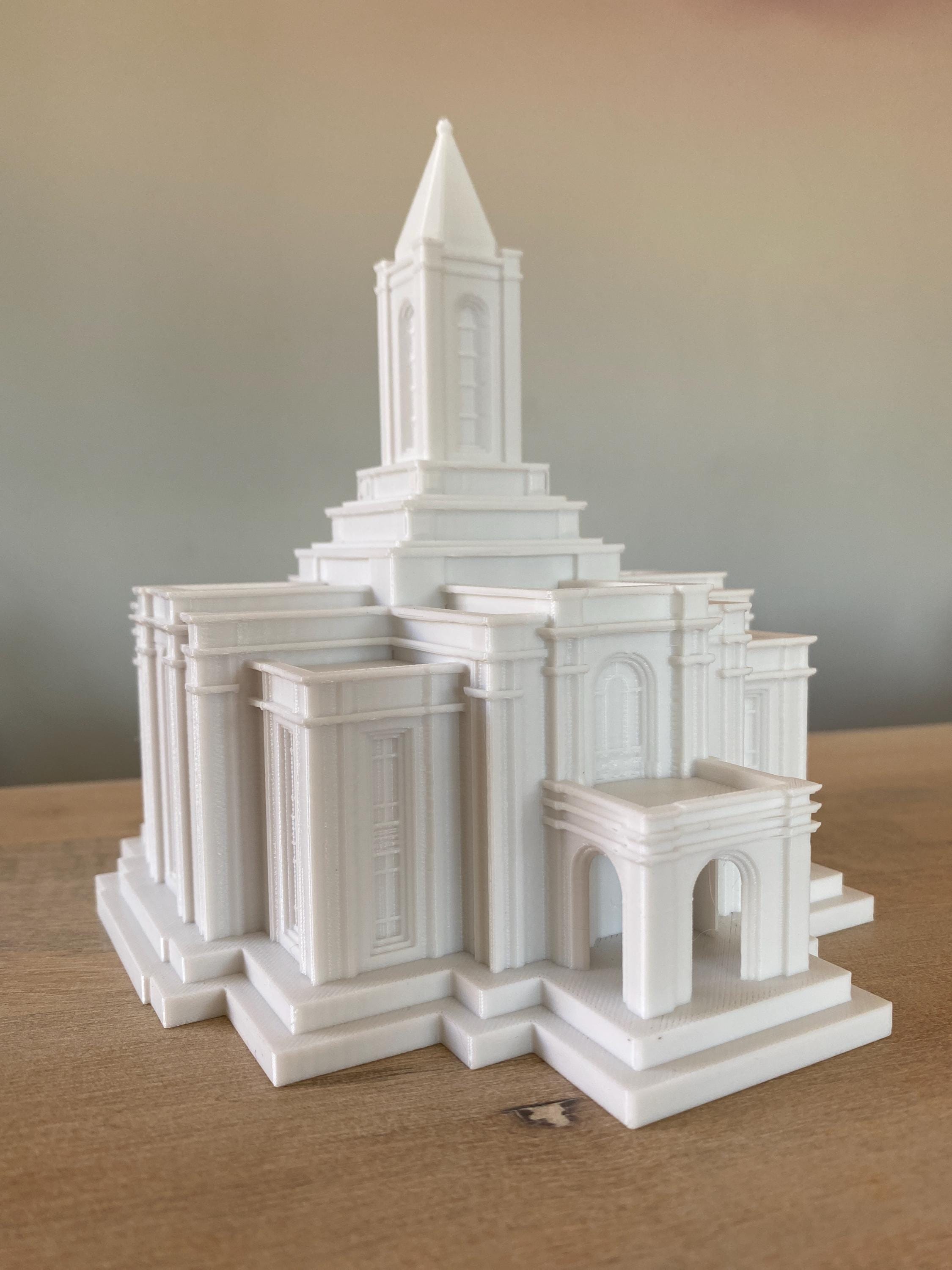 Montpelier Idaho Temple - 3D Print - Digital Download - Etsy