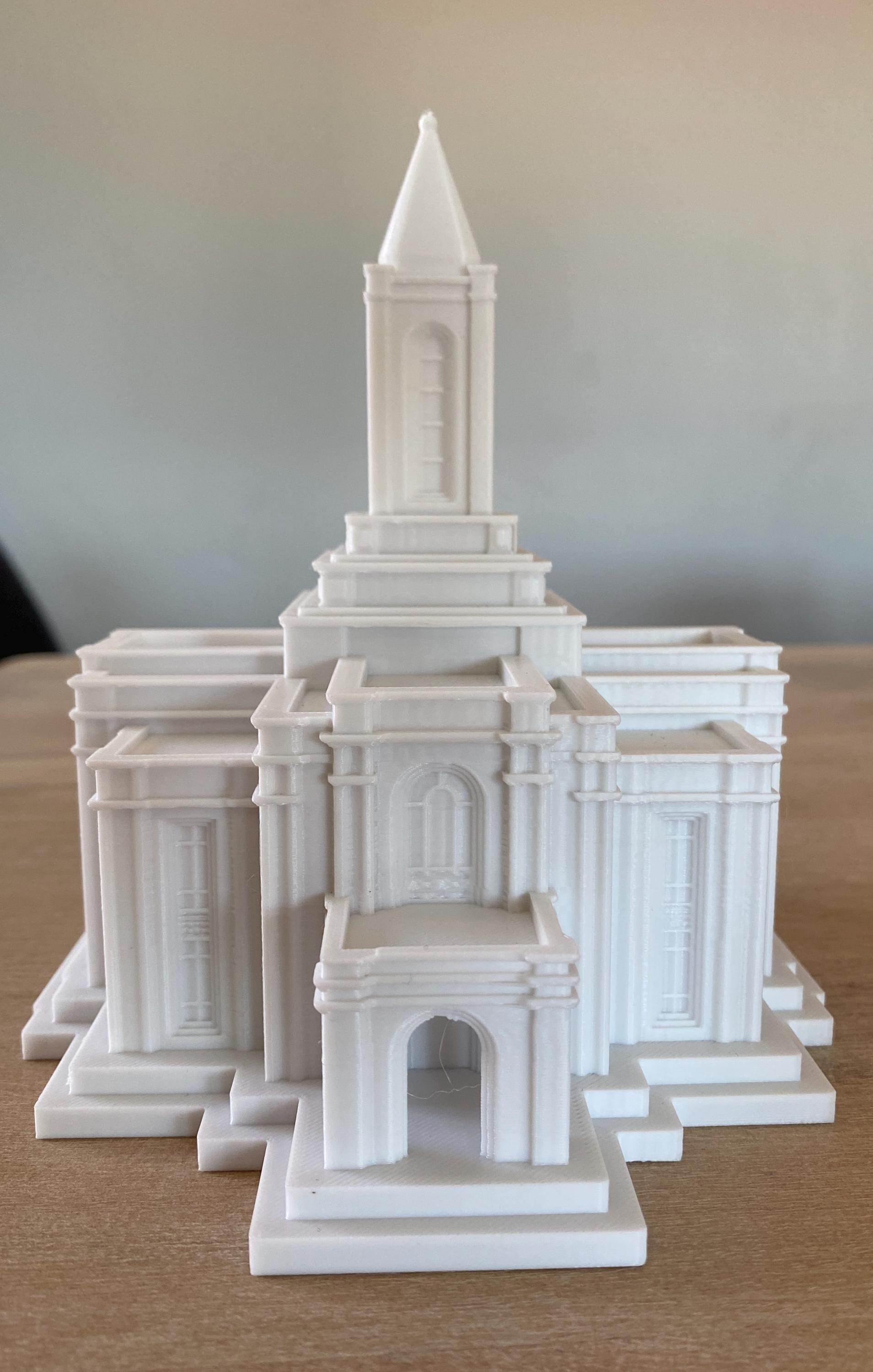 Montpelier Idaho Temple - 3D Print - Digital Download - Etsy