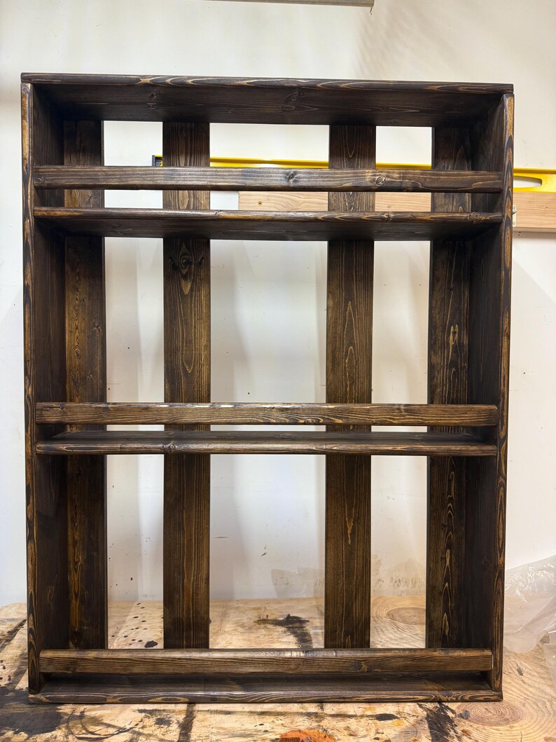 Bourbon Display| Whiskey Shelf| Bar Shelving| Liquor Holder| Kitchen ...