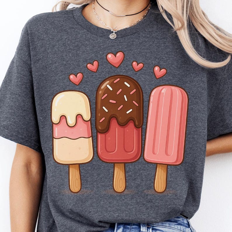 Popsicle Clipart PNG – Cute Chocolate Dipped Ice Cream Stick Design ...