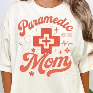 Paramedic Mom PNG, EMS Mom Sublimation Design, Emergency Medical ...