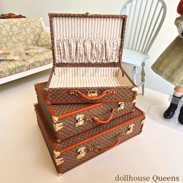 Dollhouse Luggage Trunk - Etsy