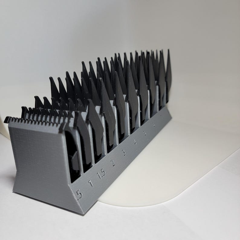Wahl Clipper Guard Organizer: Modern Barber Display - Etsy