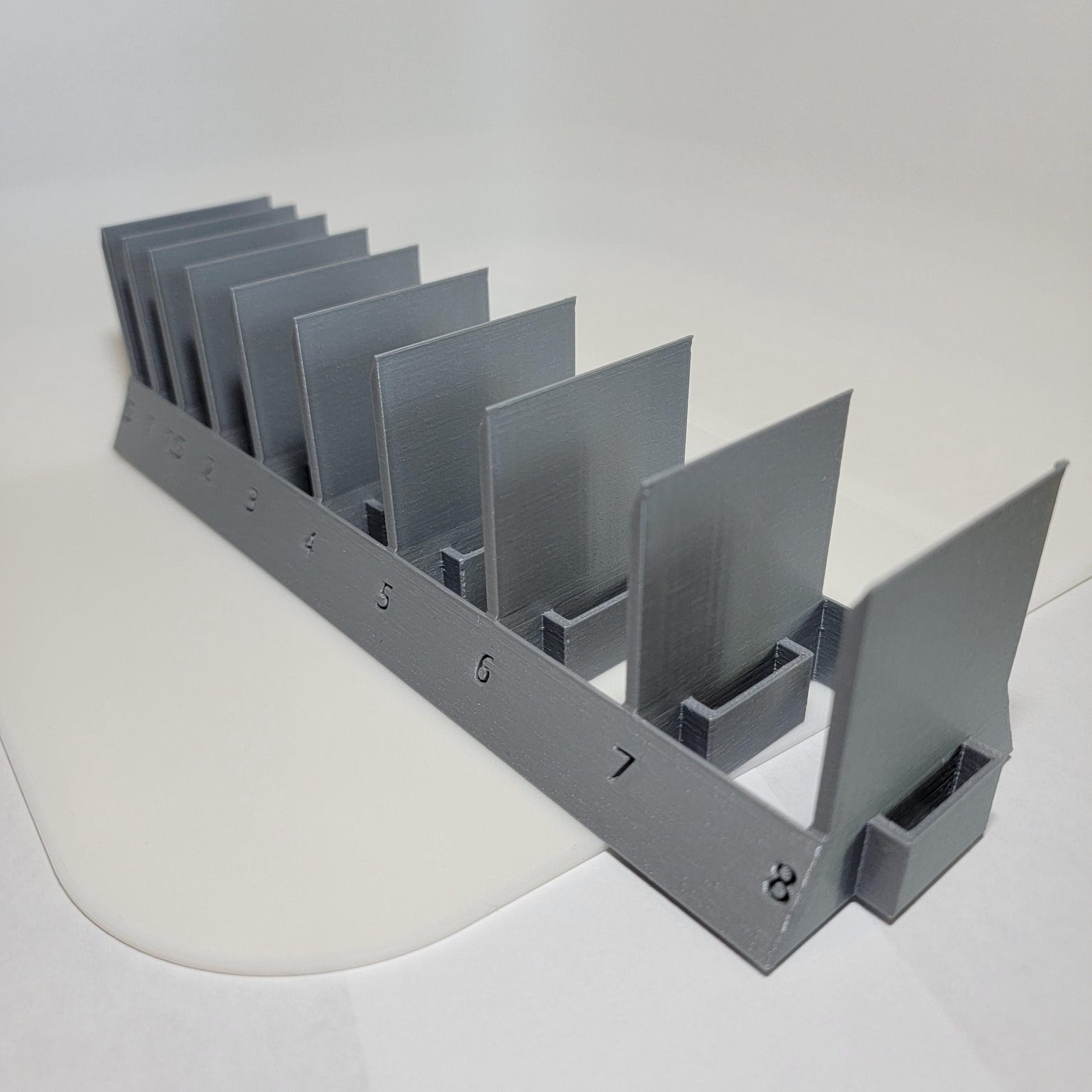 Wahl Clipper Guard Organizer: Modern Barber Display, Barber Accessories ...