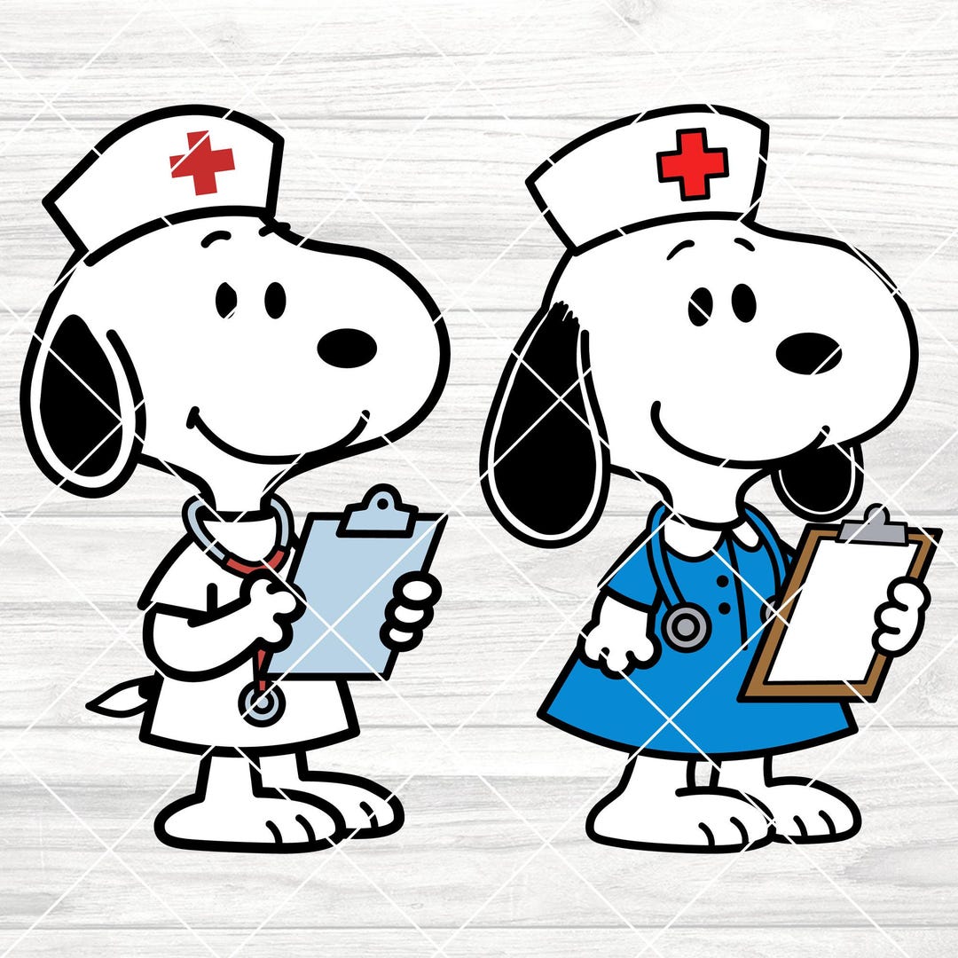 Snoopy Nurse SVG, Snoopy Nursing SVG, Snoopy Doctor SVG - Etsy UK