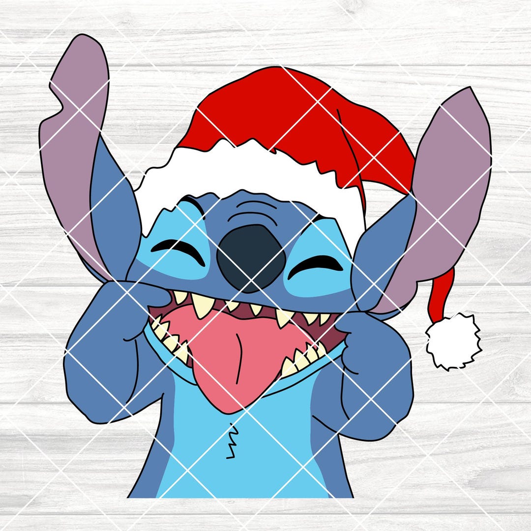 Christmas Stitch Cartoon SVG, Merry Stitchmas (digital Download) - Etsy