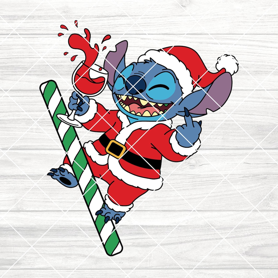 Christmas Stitch Cartoon SVG, Merry Stitchmas (digital Download) - Etsy