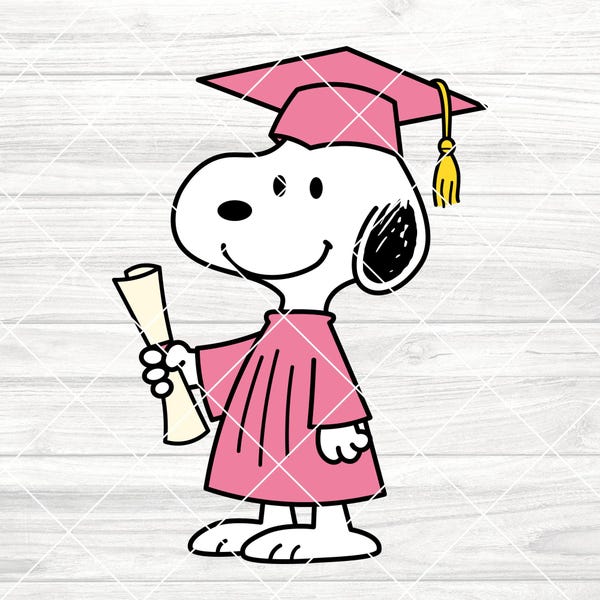 Snoopy Graduation Cap - Etsy