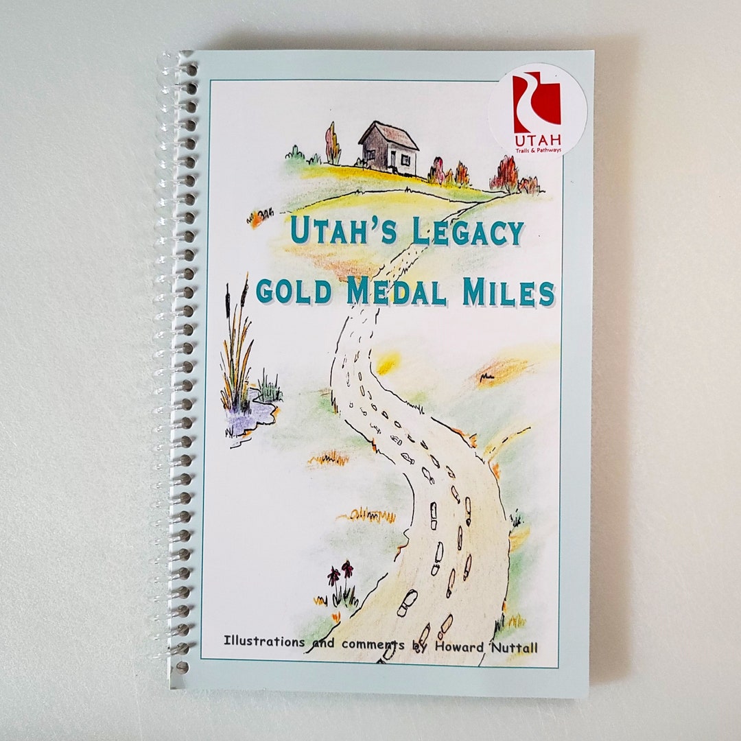 Vintage Book Utah's Legacy Gold Medal Miles, 2002 Salt Lake City ...