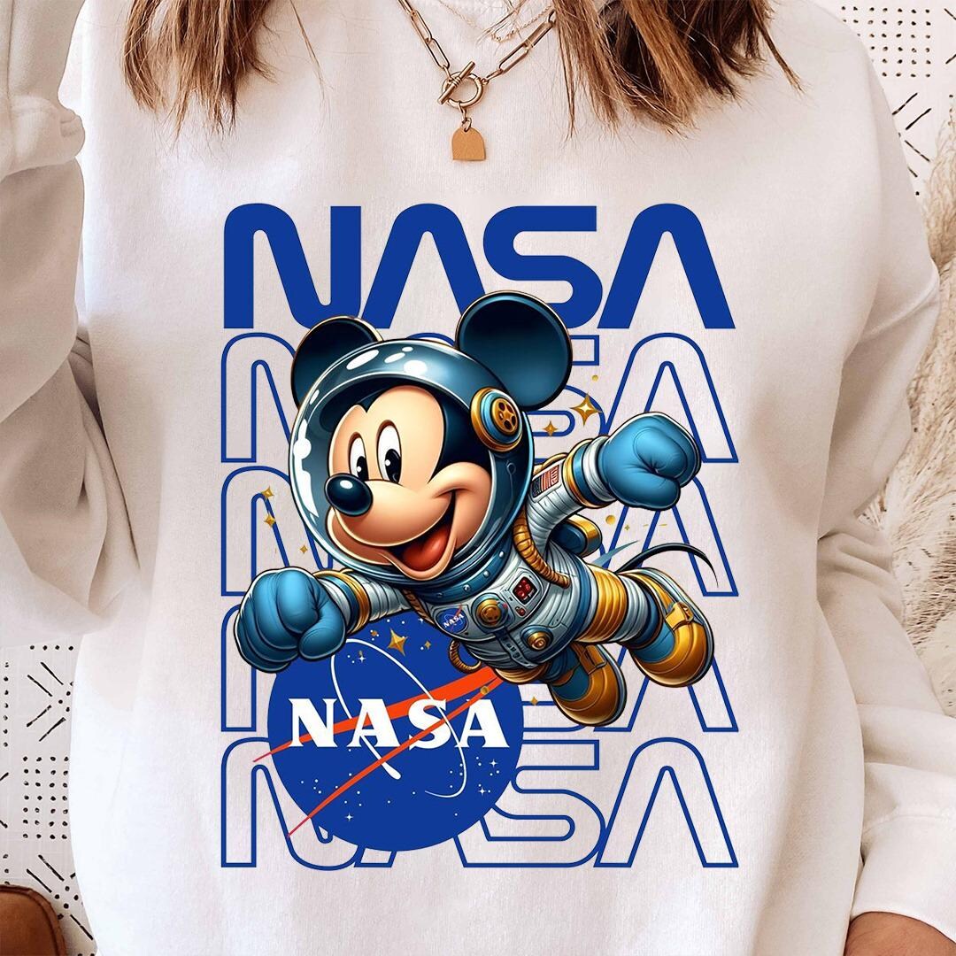 Mickey Mouse Cartoon Character Png, Flying Mickey Mouse NASA Svg, Mouse ...