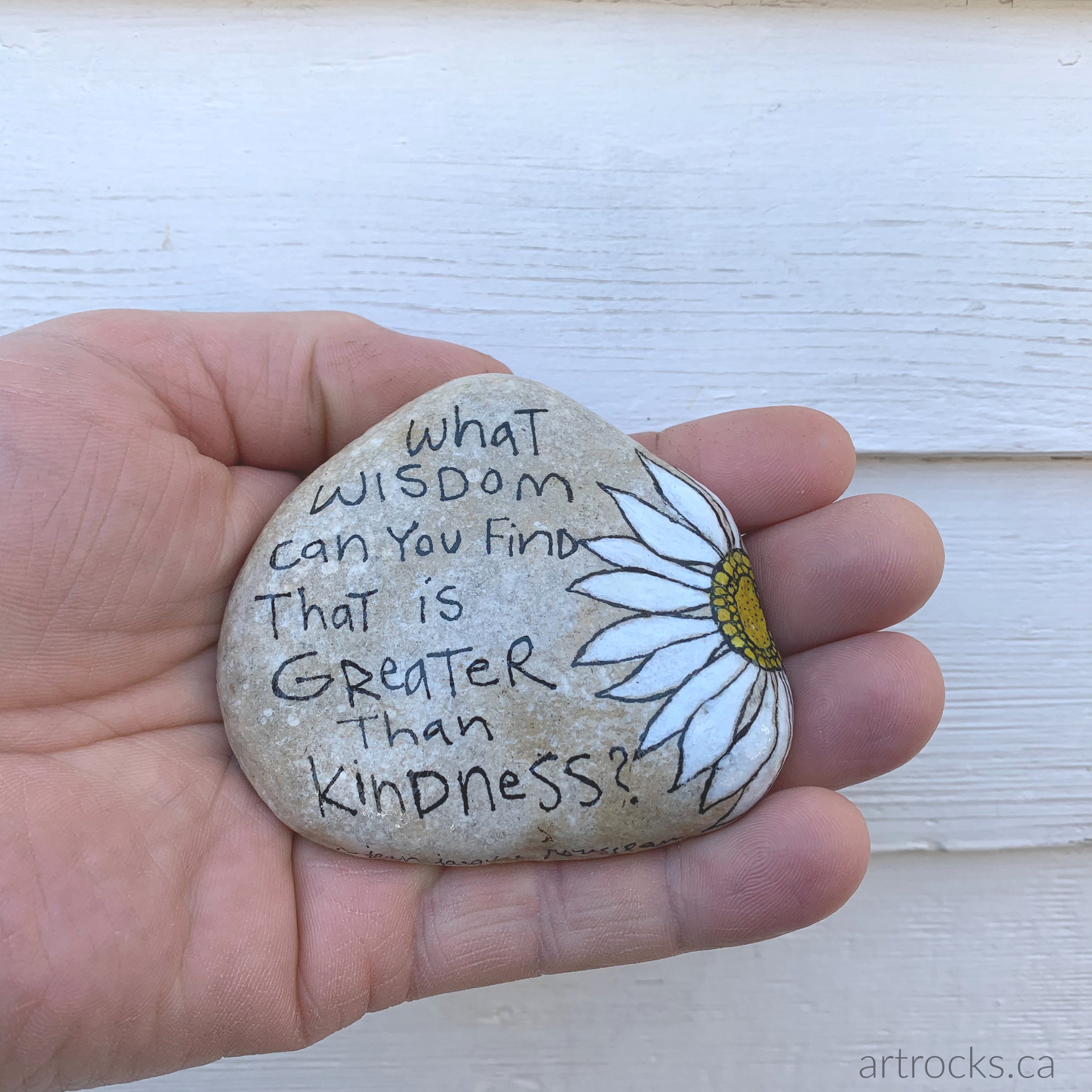 Artrocks Stone,positivity Inspired Stone, Painted Stones, Painted Rocks ...