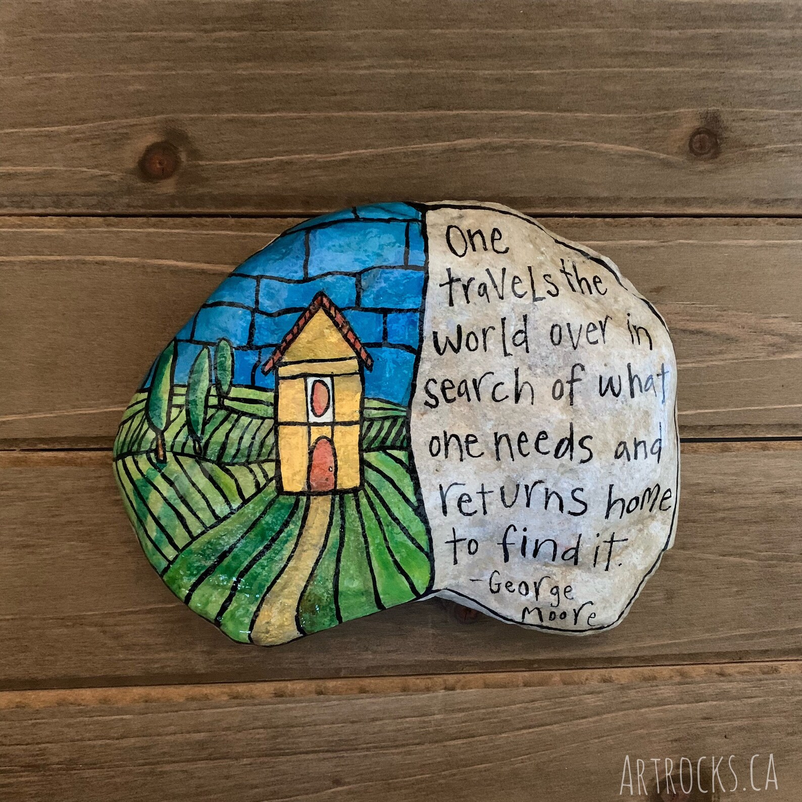 Artrocks Stone, Painted Stone, Quote Stone - Etsy