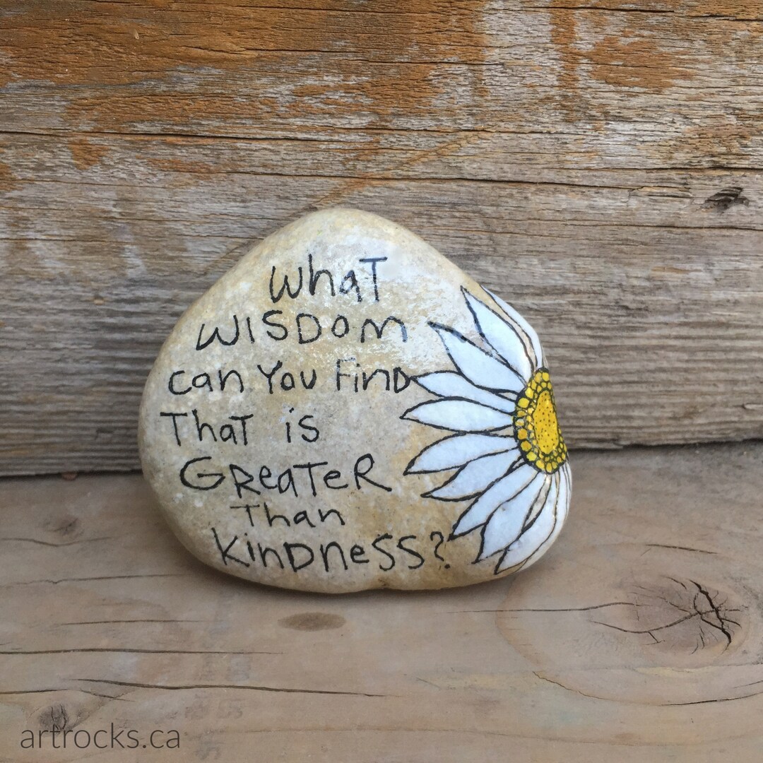 Artrocks Stone,positivity Inspired Stone, Painted Stones, Painted Rocks ...