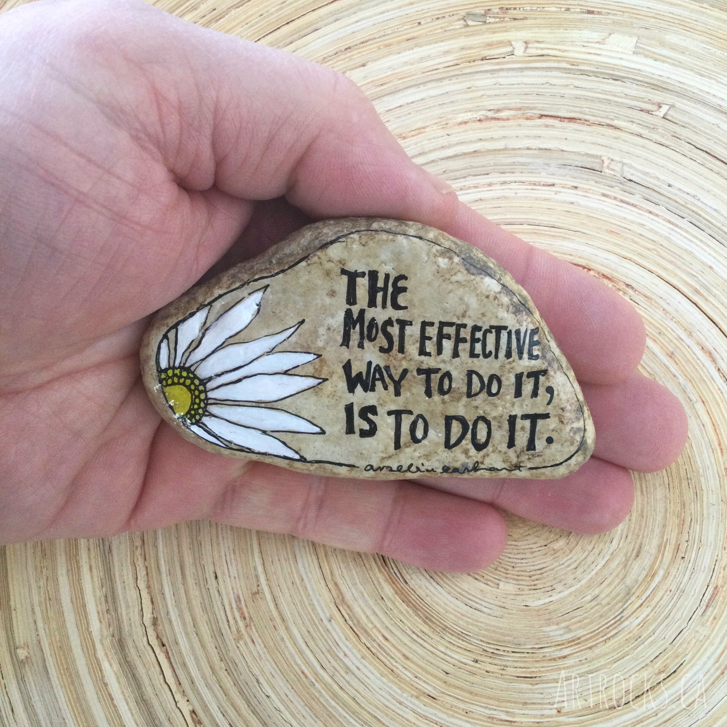 Artrocks Stone, Painted Rock, Quote Rock, Motivational Stone - Etsy