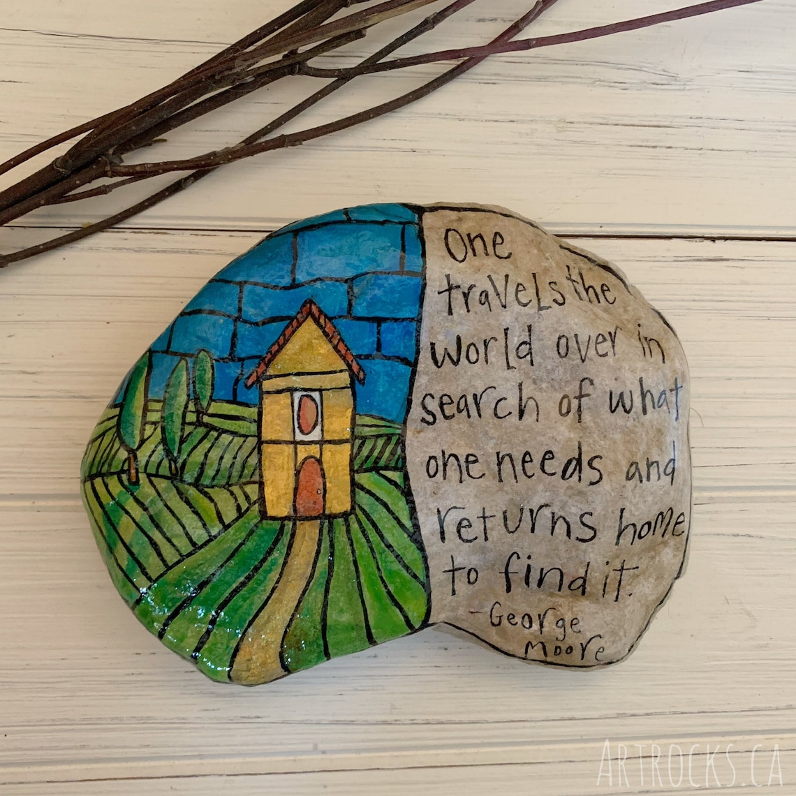 Artrocks Stone, Painted Stone, Quote Stone - Etsy
