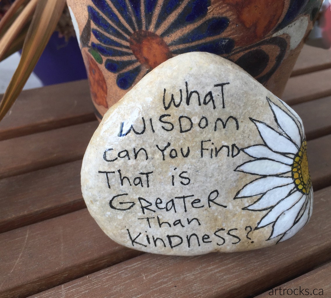 Artrocks Stone,positivity Inspired Stone, Painted Stones, Painted Rocks ...