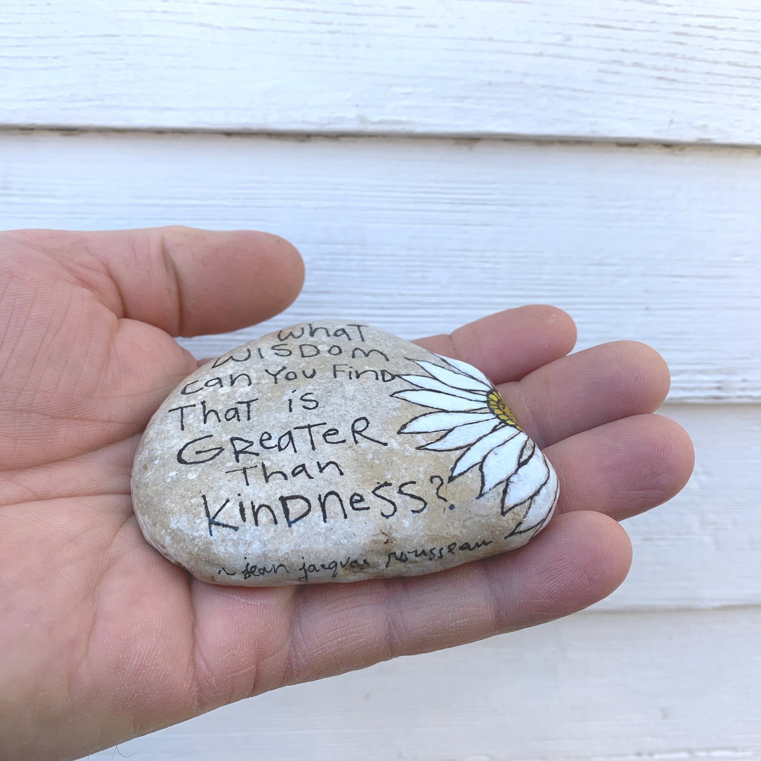 Artrocks Stone,positivity Inspired Stone, Painted Stones, Painted Rocks ...