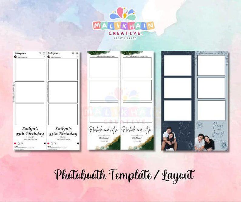 1000+ Photobooth Templates Mega Bundle | Editable in Canva | All Kinds ...