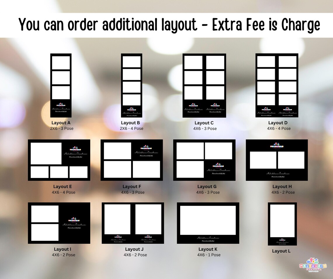 Enchanted Photo Booth Template With Welcome Screen – Editable in ...