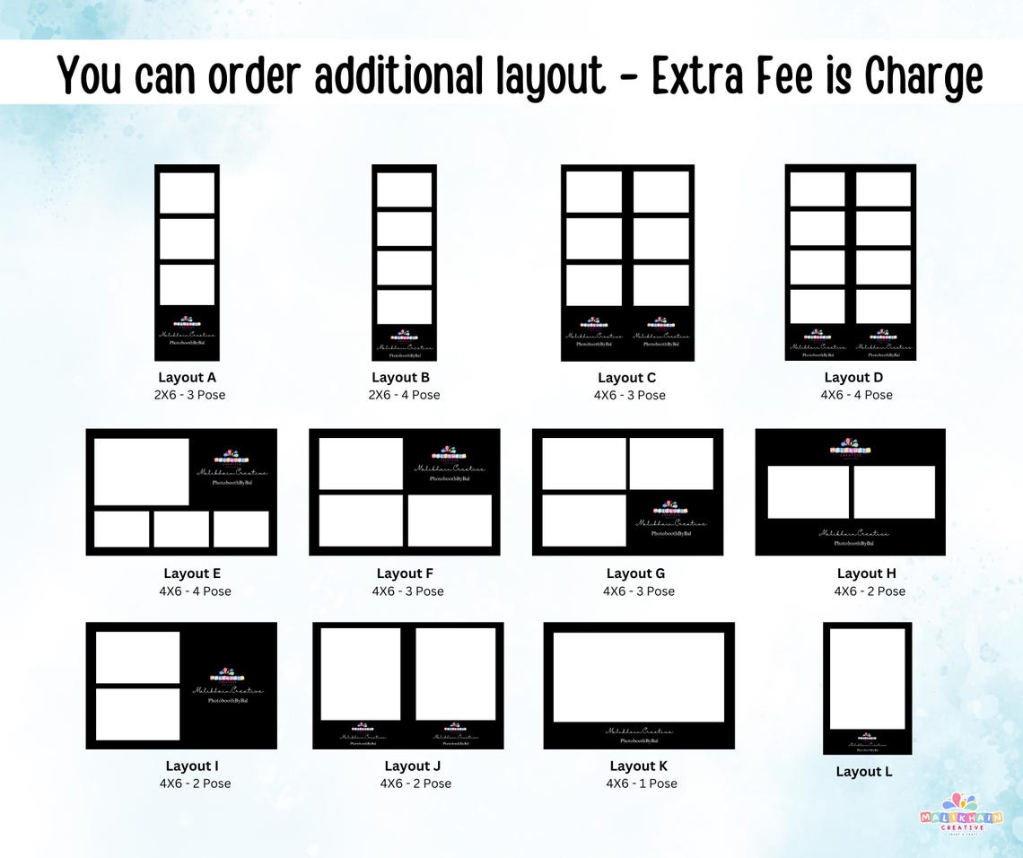 Year End Party Photo Booth Template: Editable PSD & Canva (digital ...