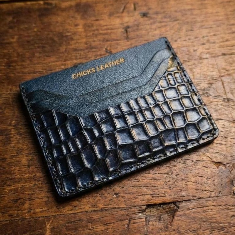 Crocodile Embossed Womens - Etsy