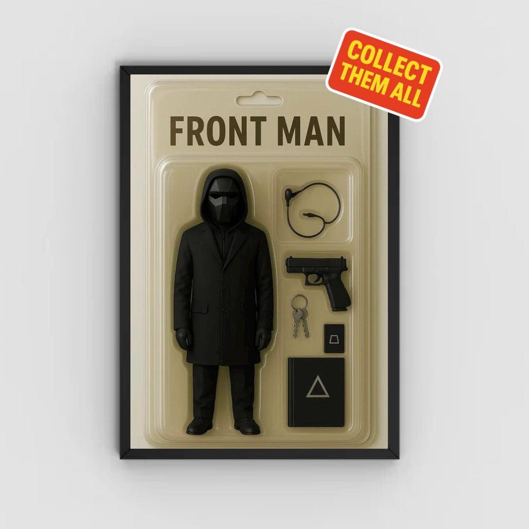 Squid Game Frontman Digital Action Figure – Exclusive 3D Collection ...