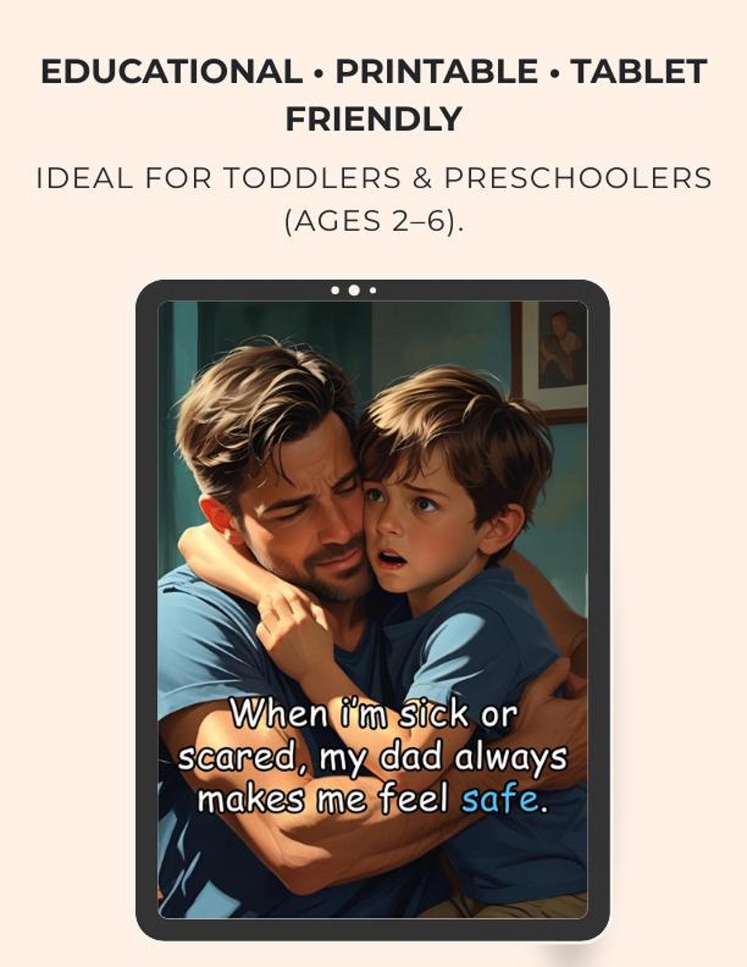 Storybook – Digital Children Book About Dad’s Love | Printable Bonding ...
