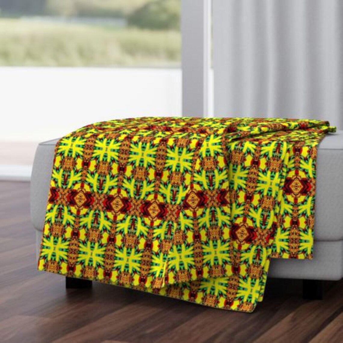 Nana Ohene King fabric by the yard. | Etsy