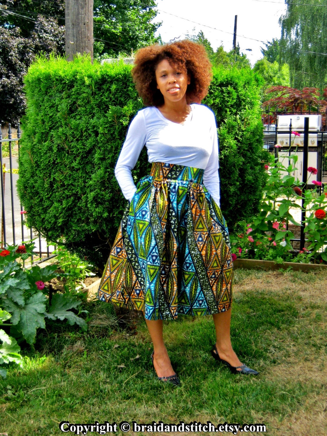 Asabone Midi Length Skirts Ready to Ship - Etsy