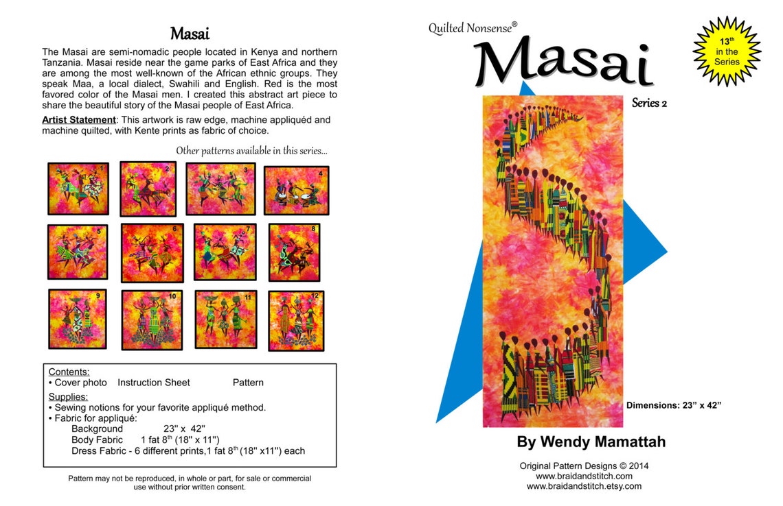 Asabone Patterns Series 2 Download! 13th in Series. as Seen on the ...