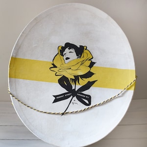 Vintage Department Store Hat Box Dickins Jones London Renee Gruau vintage-department-store-hat-box-dickins-jones-london-renee-gruau