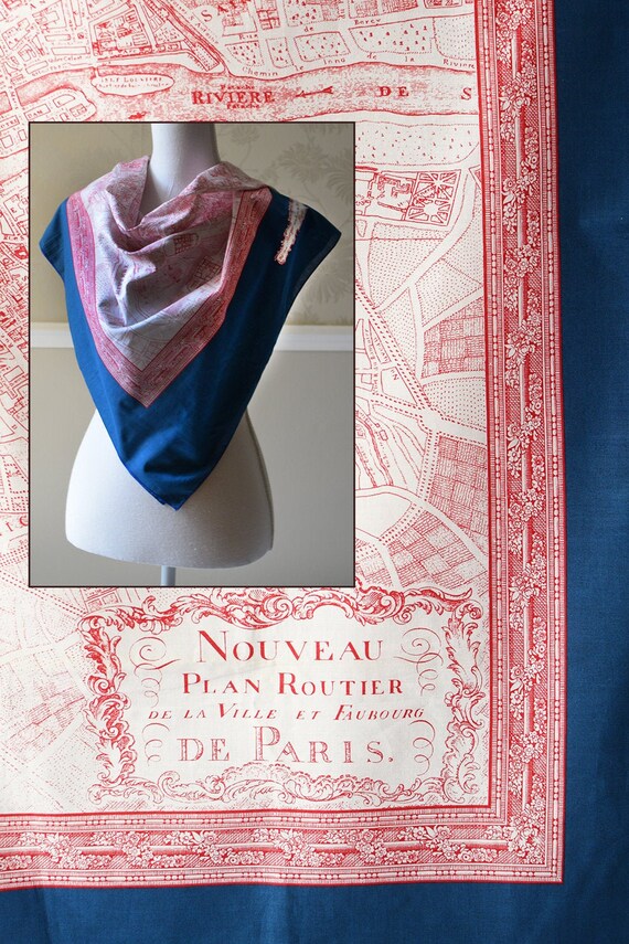 parisian souvenir vintage scarf - Gem