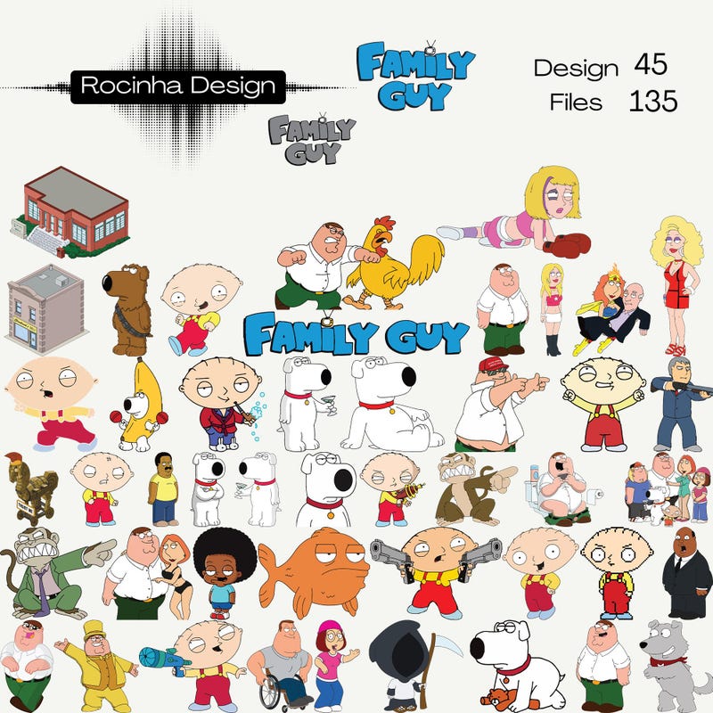 Family Guy Sticker - Etsy UK