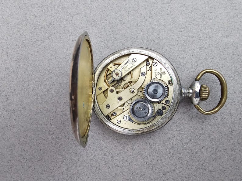 Antique Sterling Silver Pocket Watch Restoration Project 1900 - Etsy