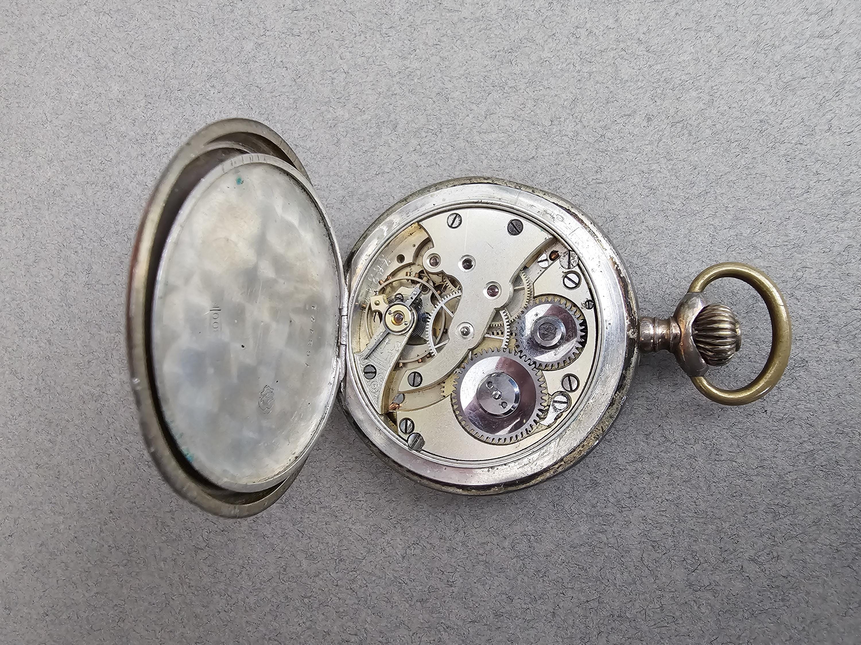 Antique Sterling Silver Pocket Watch Restoration Project 1900 - Etsy