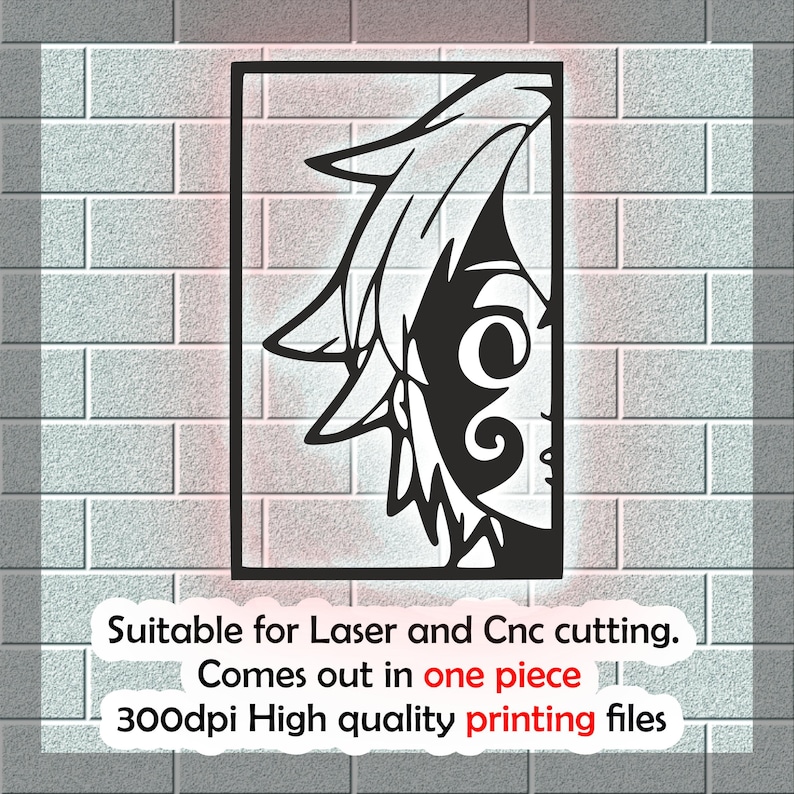 Seven Deadly Sins Meliodas Demon Form Anime Svg Dxf Cdr Pdf Ai Png Eps ...