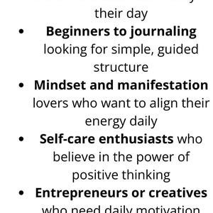 Daily Affirmation Journal – Printable Self-love and Mindset Tracker PDF ...