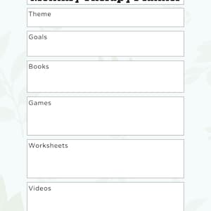 19 Pages Printable SLP Planner | Speech Therapy & IEP Organizer ...