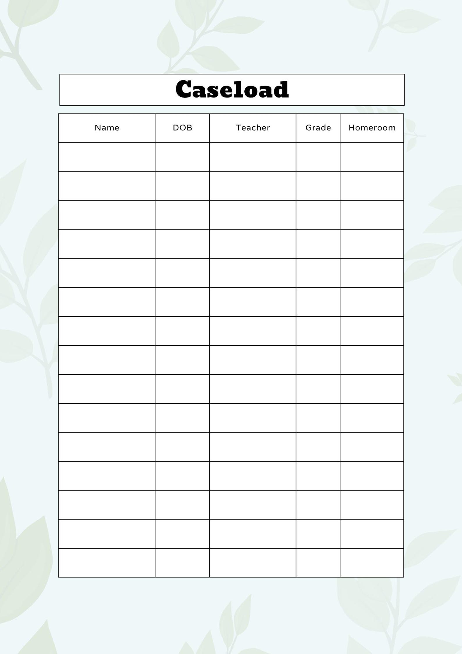 19 Pages Printable SLP Planner | Speech Therapy & IEP Organizer ...