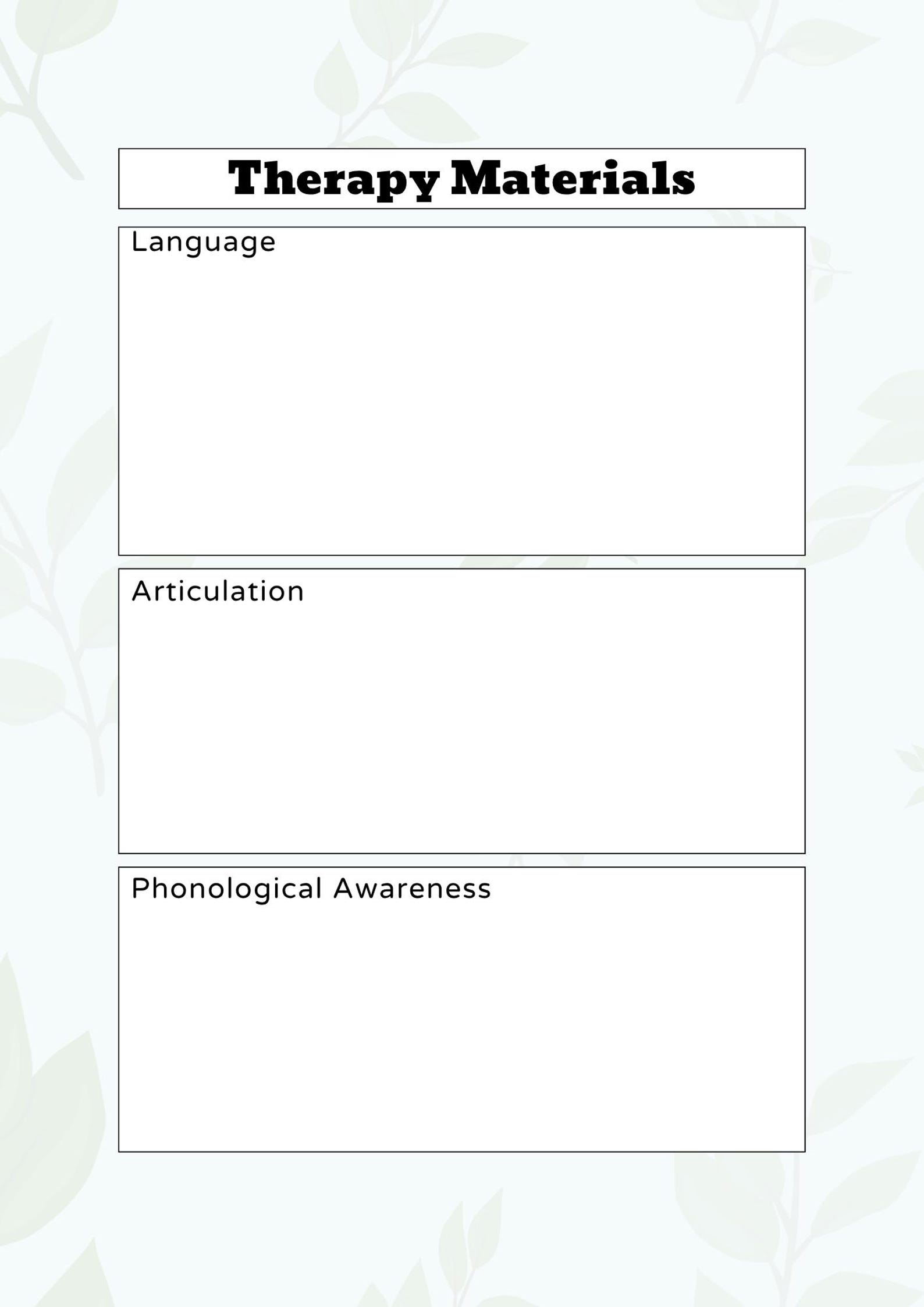 19 Pages Printable SLP Planner | Speech Therapy & IEP Organizer ...