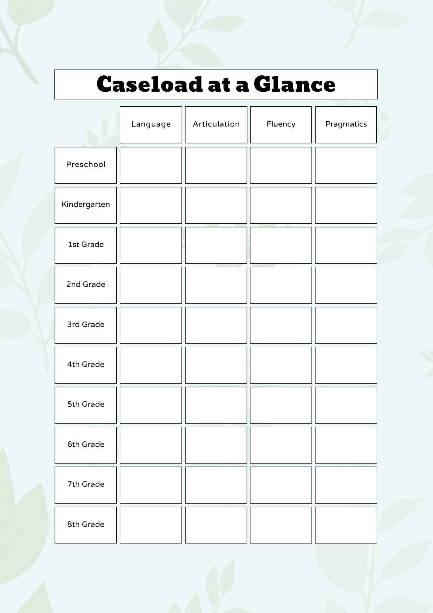 19 Pages Printable SLP Planner | Speech Therapy & IEP Organizer ...