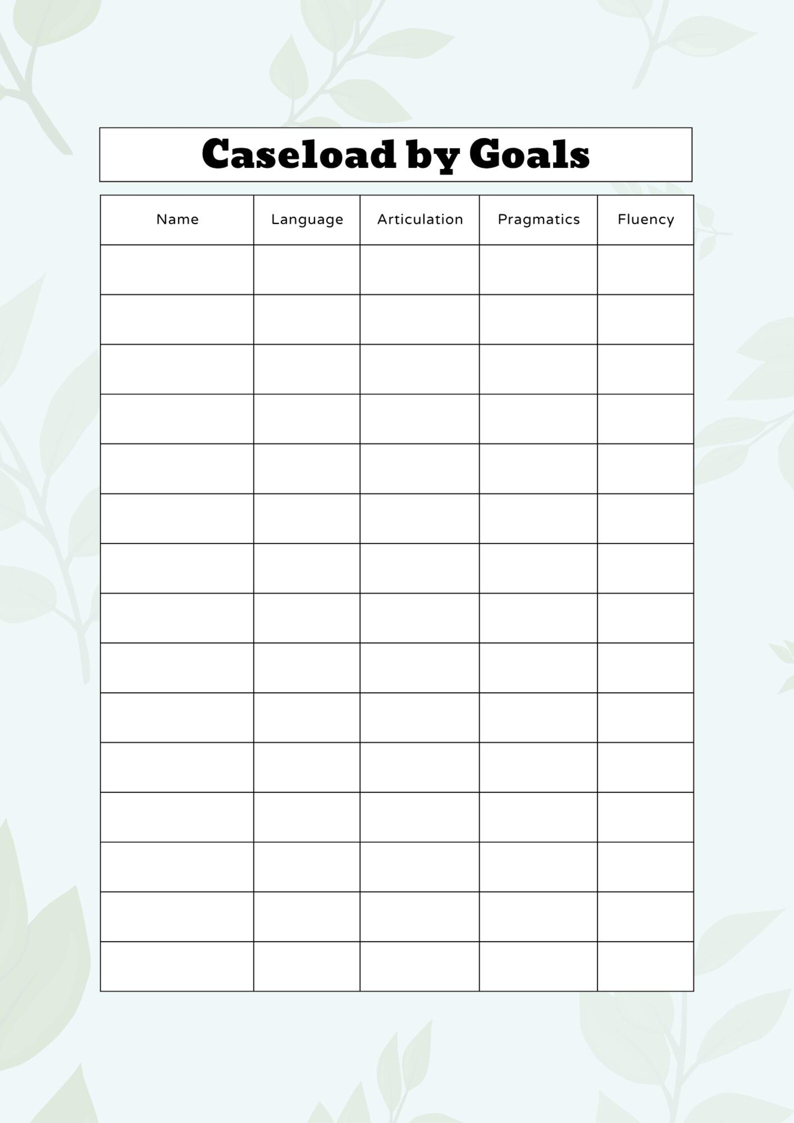 19 Pages Printable SLP Planner | Speech Therapy & IEP Organizer ...